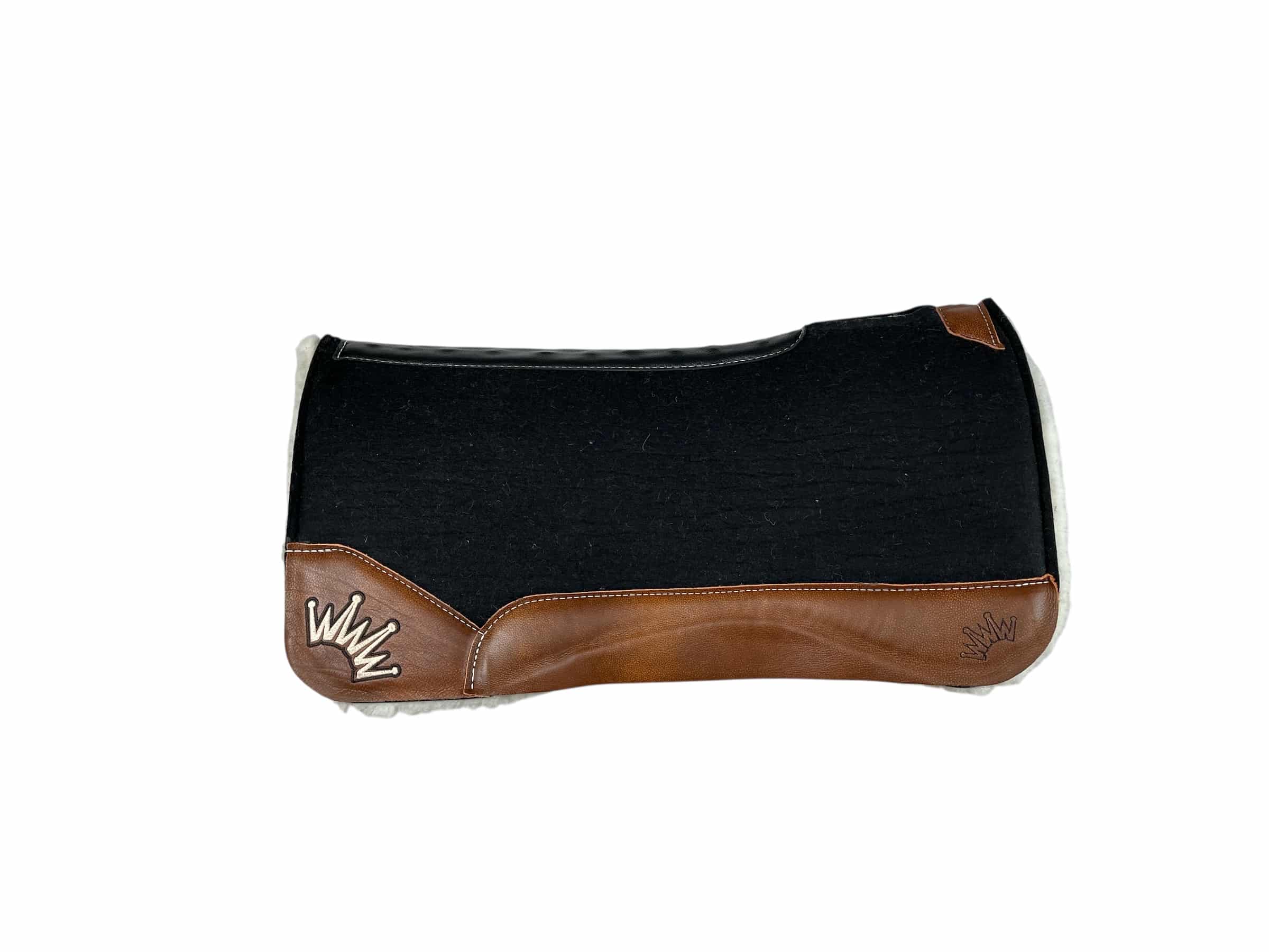 32x32 1" Black Kush Fleece Saddle Pad (#121423) - Best Ever Pads - Best ...