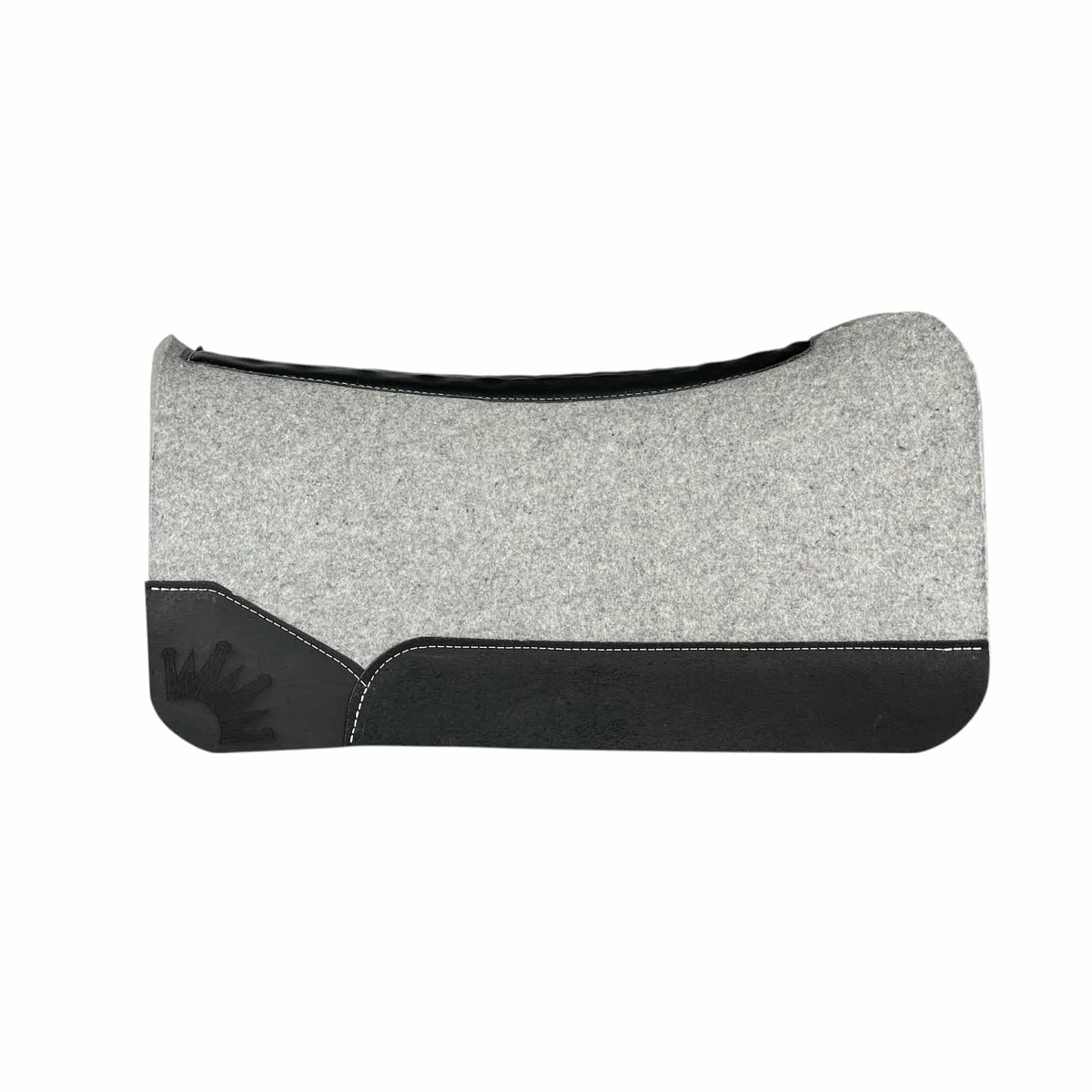 32x32 3/4" Gray Kush Wool Open Petite Wither Saddle Pad (#124077 ...